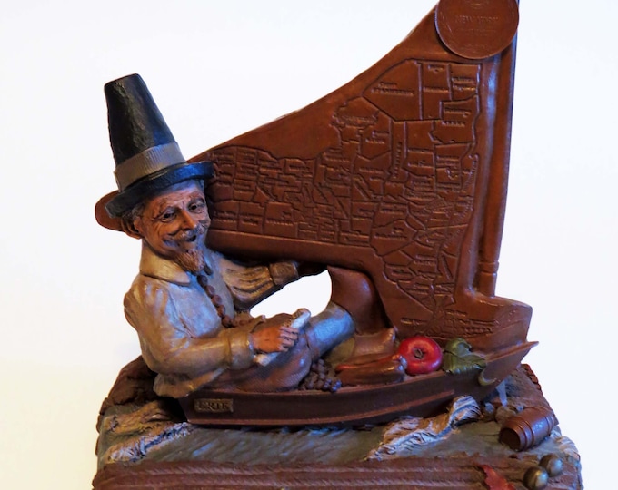 RARE Tom Clark Gnome Figurine - Dutchman Sailing in New York Harbor ...