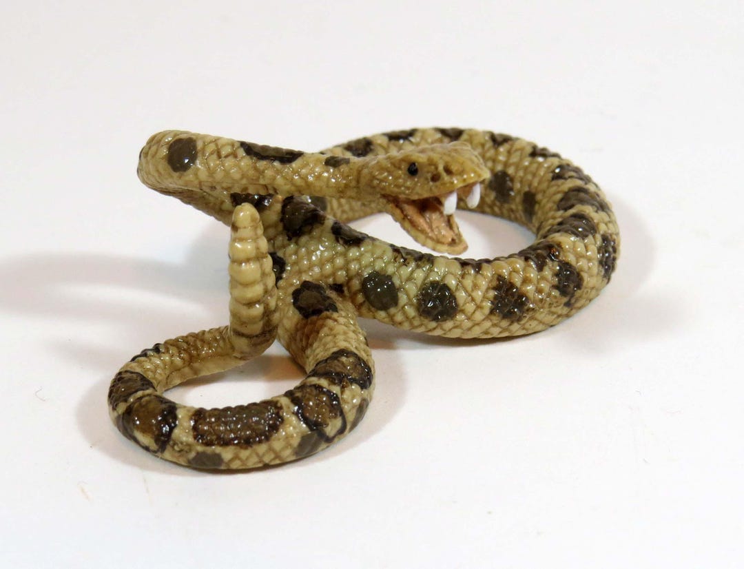 Vintage SCHLEICH DESSERT RATTLESNAKE D 73527 / Retired Rattlesnake 2.5 ...