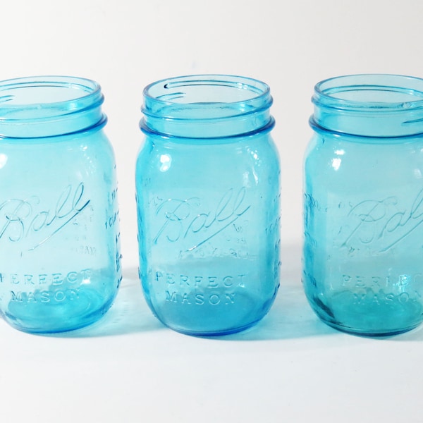 Blue Jars - Etsy
