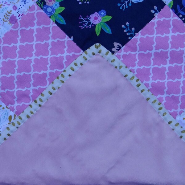 Modern Rustic Quilt - Etsy