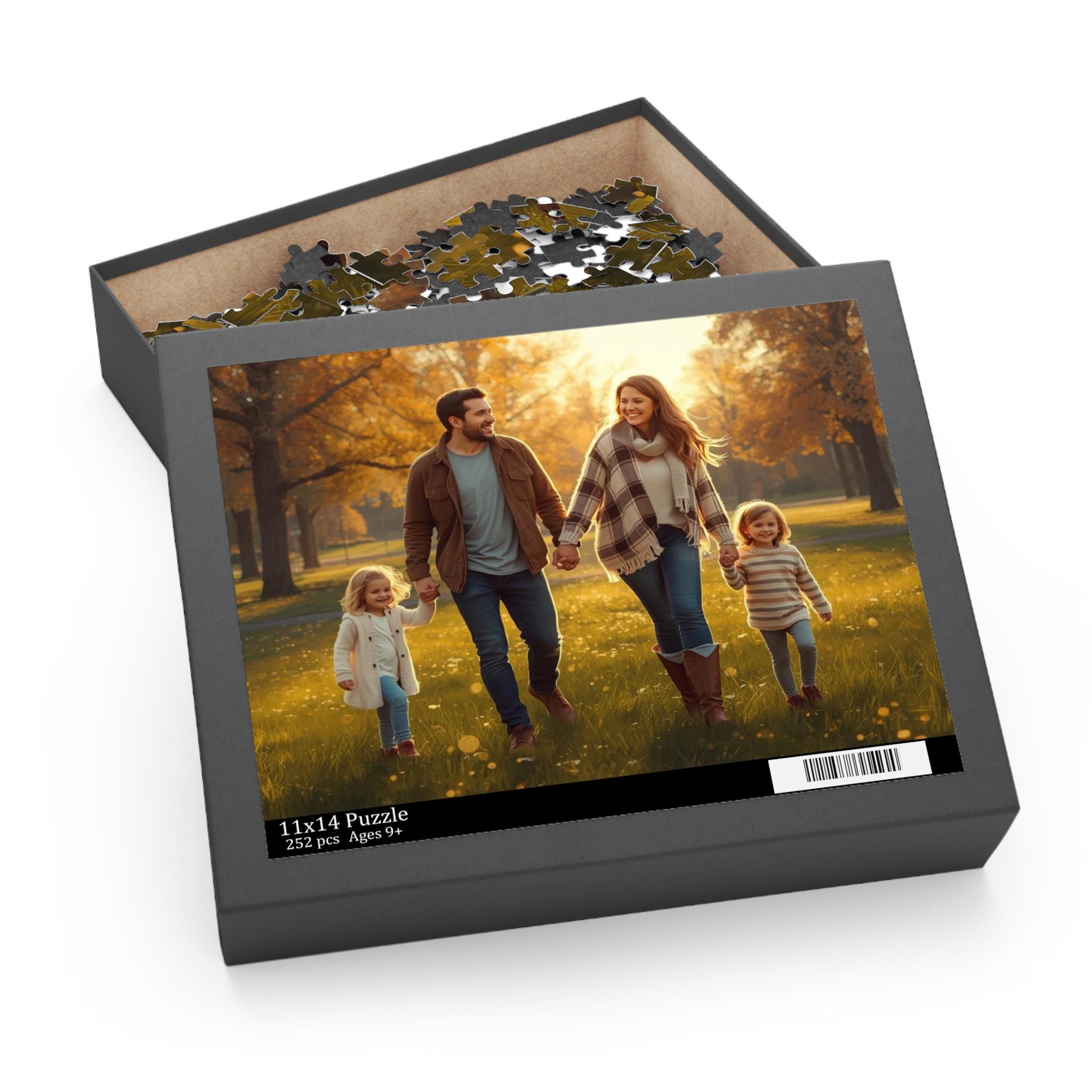 Personalized Photo Jigsaw Puzzle | Custom Family Gift - Etsy