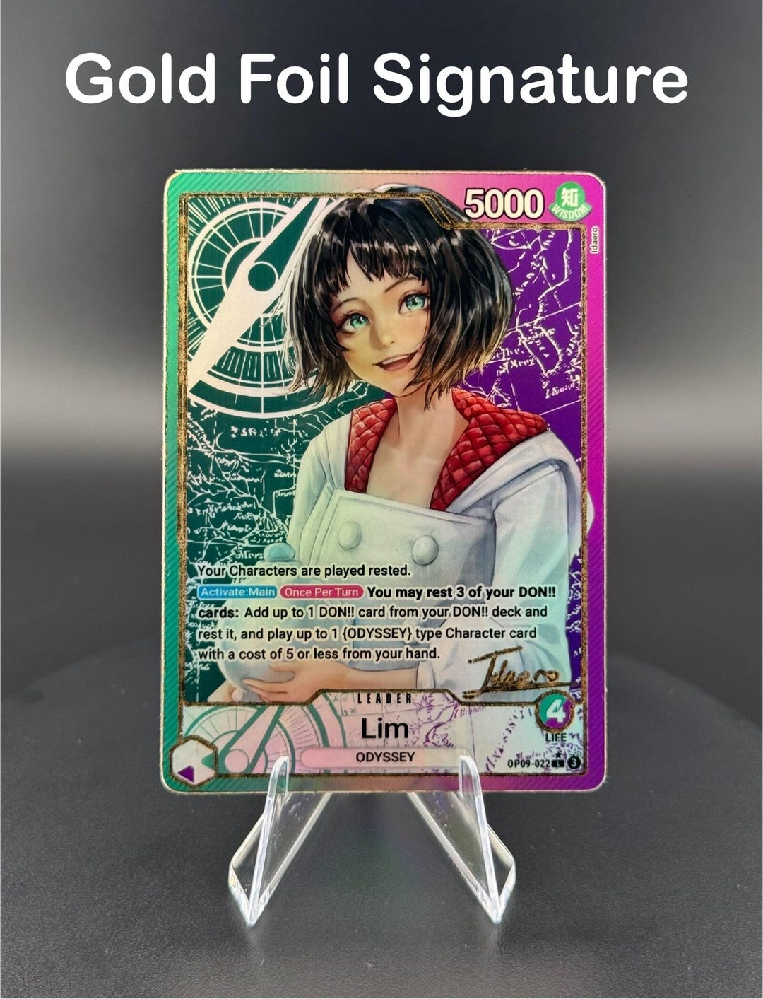 Lim OP09 One Piece Custom TCG Leader Card Proxy - Etsy