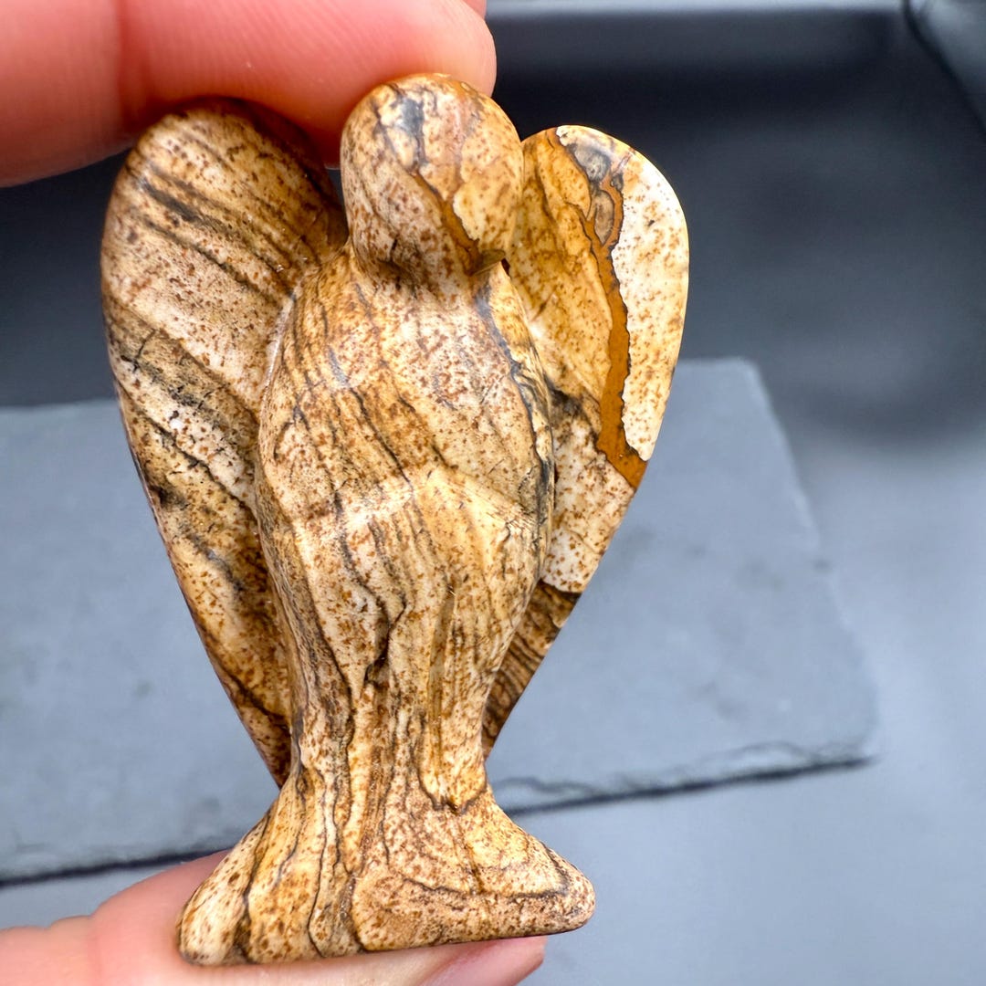 Picture Jasper Angel – Crystal of Earth Wisdom, Grounding & Inner ...
