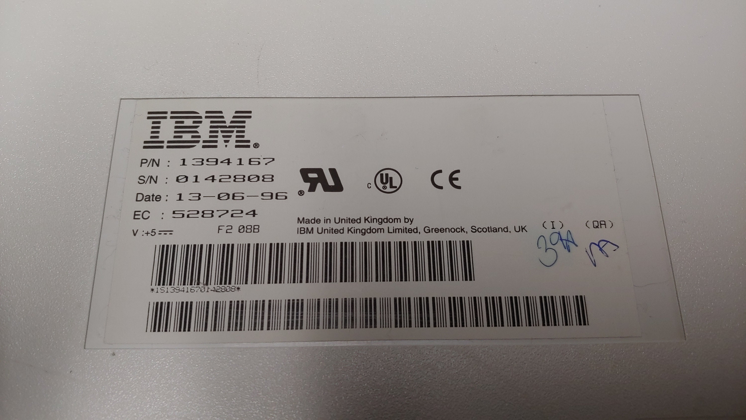 Vintage IBM Infowindow II 3486 12.5 CRT Monochrome Terminal Display ...