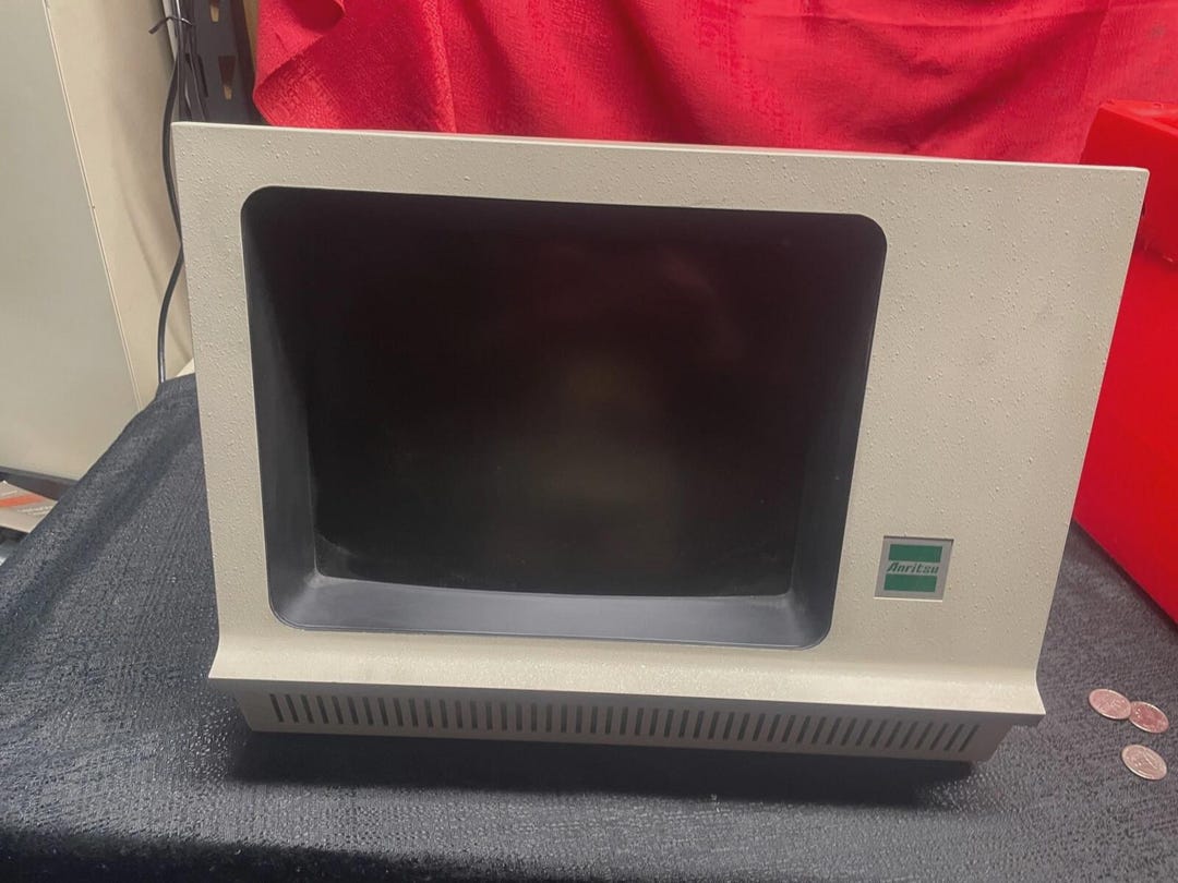 Vintage Anritsu Character Display Monitor Model DDY86 B Made in Japan ...