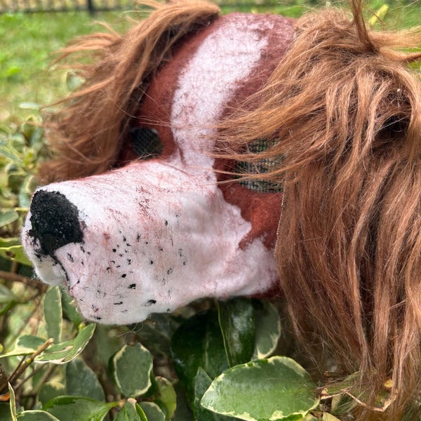 Dog Mask - Etsy