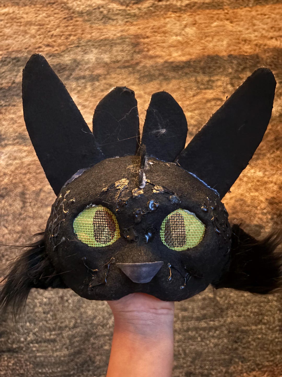 Toothless Dragon Mask! (httyd) - Etsy