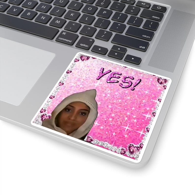 Katseye Lara Raj Yes! Meme Sticker, Cute Affirmation Decor - Etsy