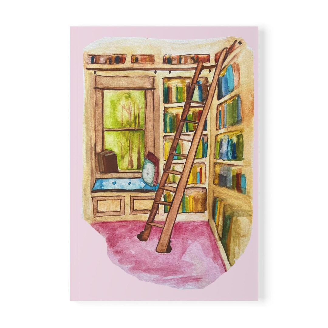 Original Watercolor Cover Art Notebook - Libraries Collection - Late ...
