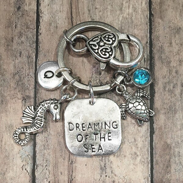 Seahorse Keychain - Etsy