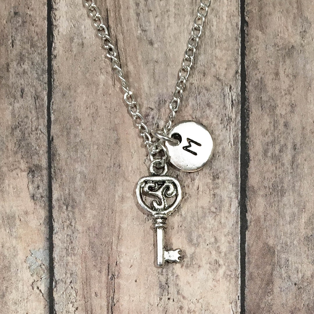 Key Necklace, Key Pendant, Key Jewelry, Skeleton Key Necklaces for ...