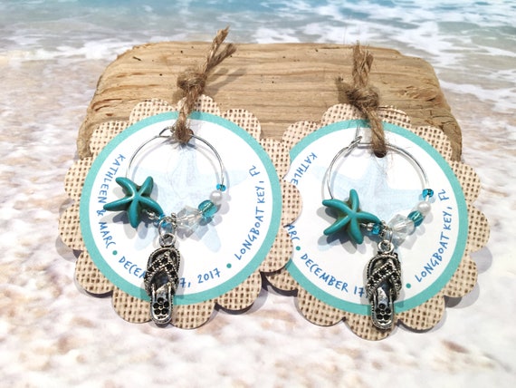 Beach Wedding Favor Tags Beach Wedding Favors Under $5 Florida Beach