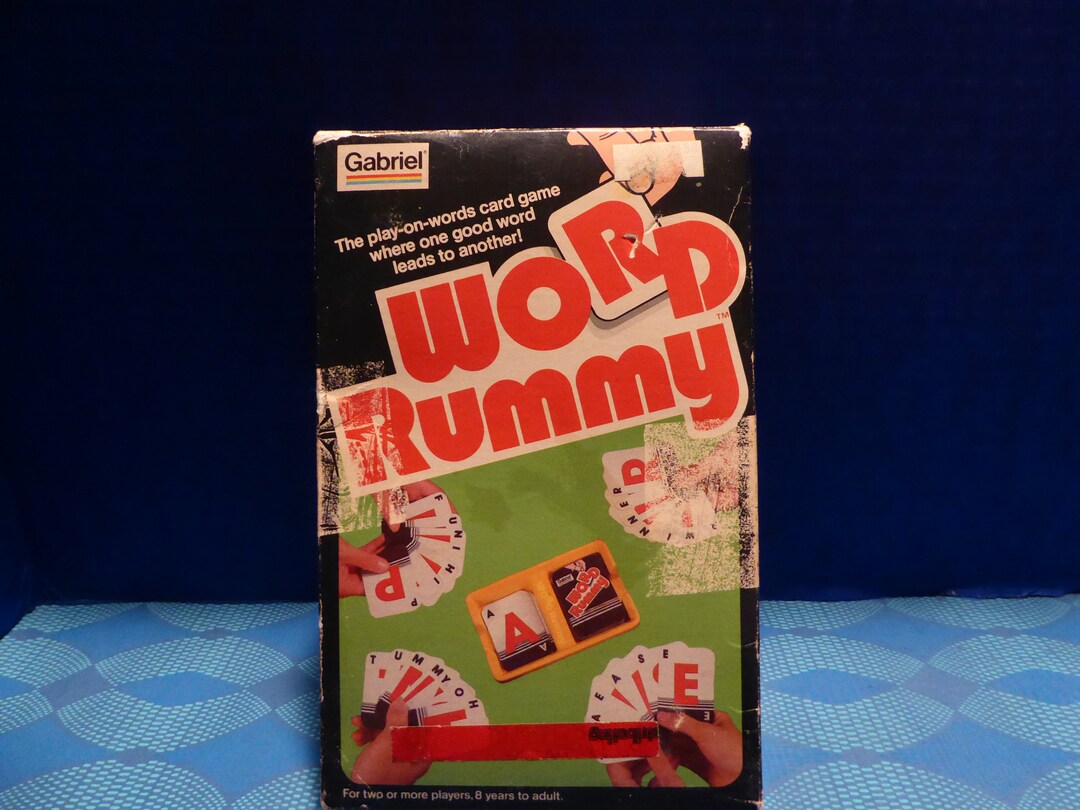 Word Rummy by Gabriel - 1980 - Etsy