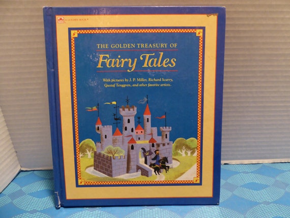 The Golden Treasury of Fairy Tales 1985 Illustrated - Etsy
