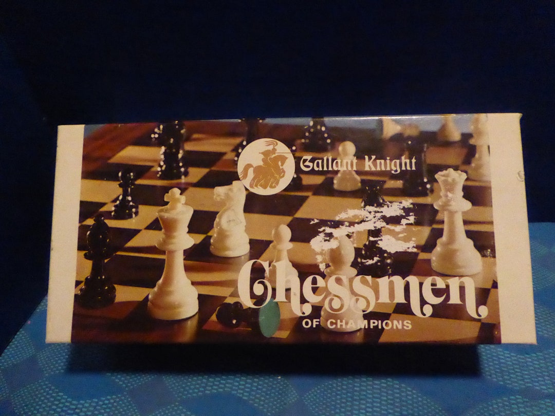 Gallant Knight Chessmen of Champions Authentic Staunton - Etsy