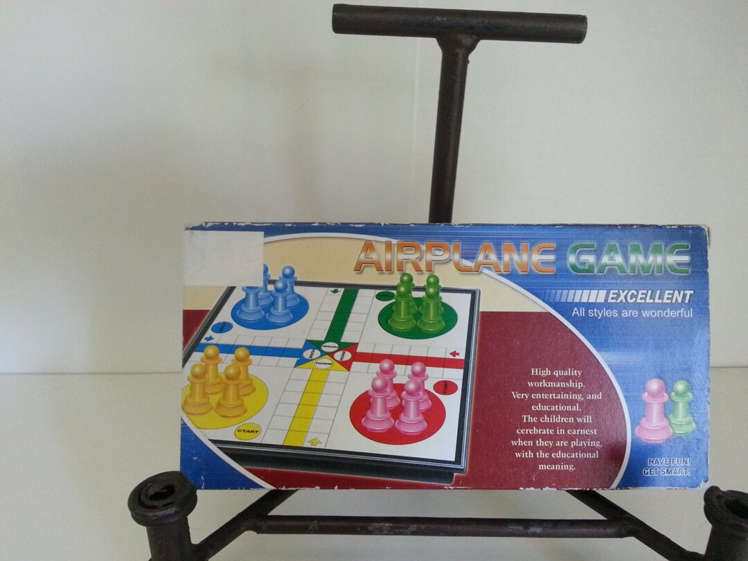 Vintage Travel Airplane Game - Etsy
