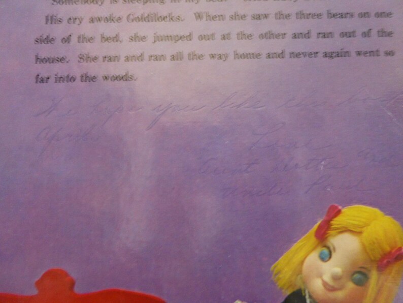 Goldilocks and the Three Bears - Giant 3D Fairy Tale Books - Hardcover ...
