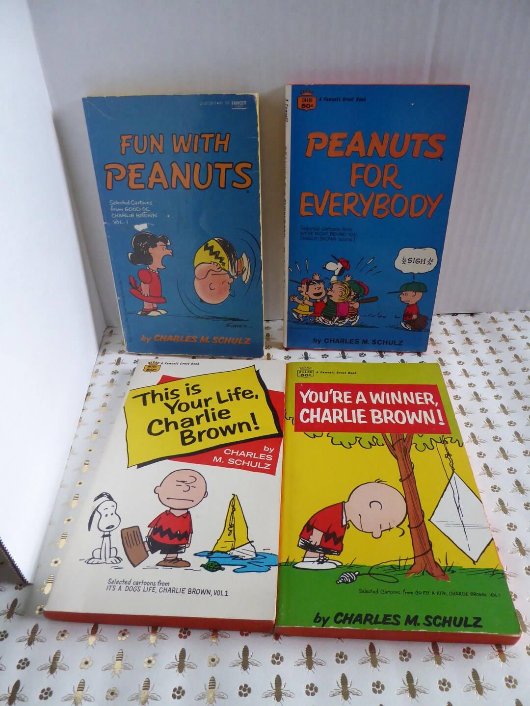 4 Peanut's Novels / Comics - Fun With Peanuts, Peanuts for Everybody ...