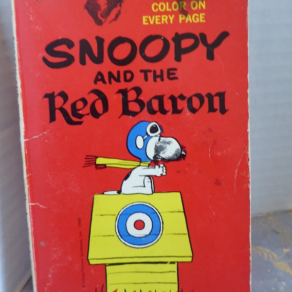 Snoopy Red Baron - Etsy