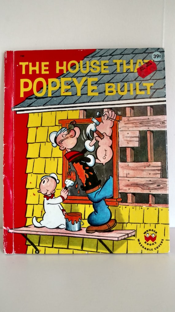 1960 the House That Popeye Built Crosby Newell Bud - Etsy