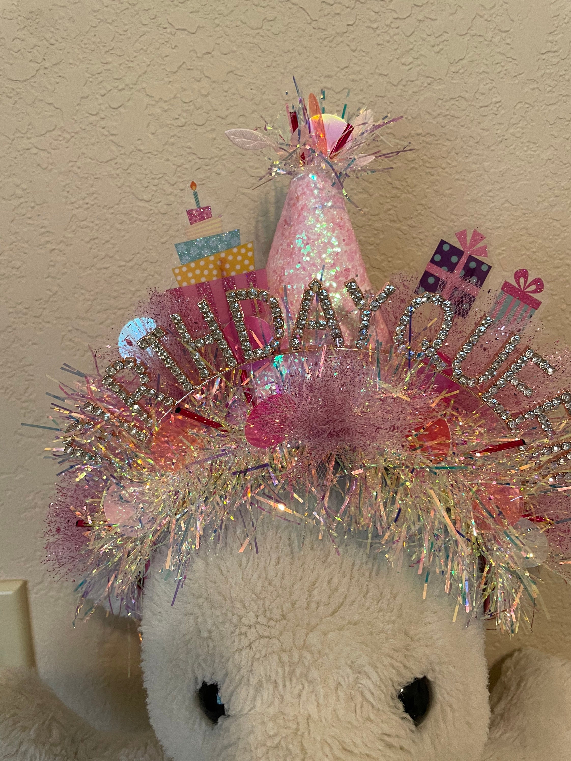 50th Birthday Headband Customize MADE TO ORDER - Etsy
