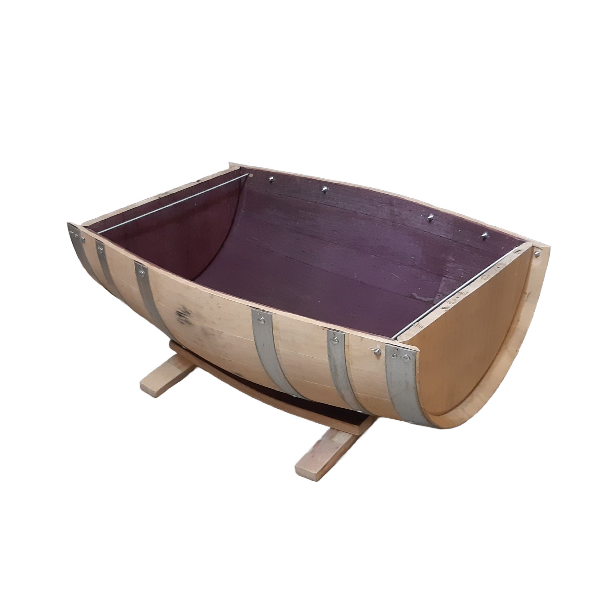 Wine Barrel Stand Only for Full or Half Wine Barrels. by Wine Barrel ...