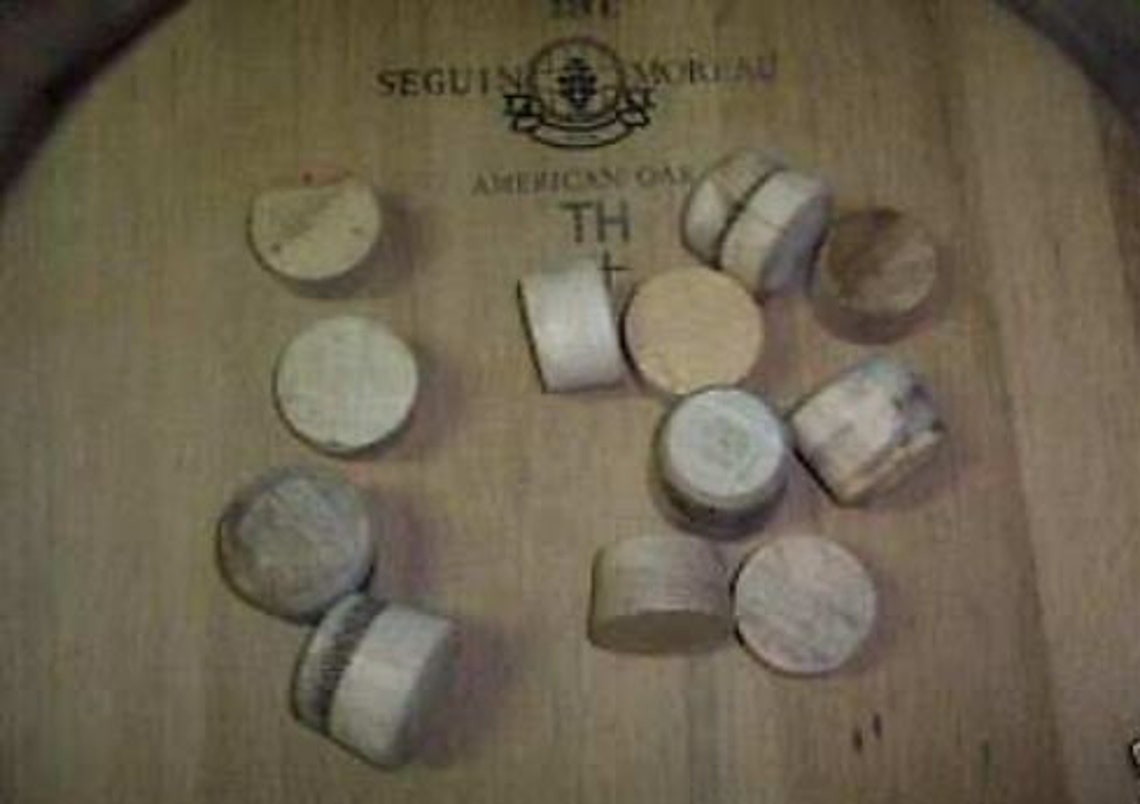 Oak Wine Barrel Plug / Bunghole Plug For Wine OR Whiskey | Etsy