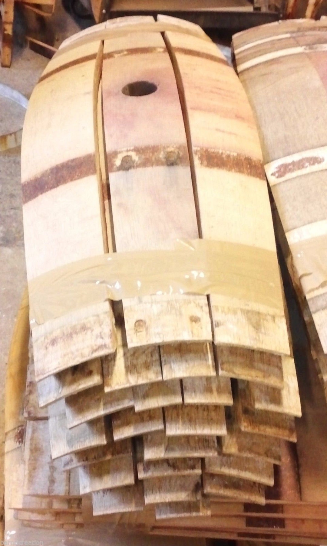 15 Wine Barrel Staves French Oak, Arts and Crafts by Wine Barrel ...