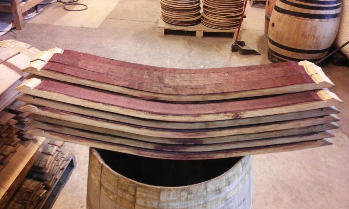 25 Oak Wine Barrel Staves French oak arts and crafts | Etsy