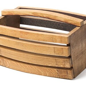 Wine Barrel Stave Basket Made From Barrel Staves by Wine Barrel ...
