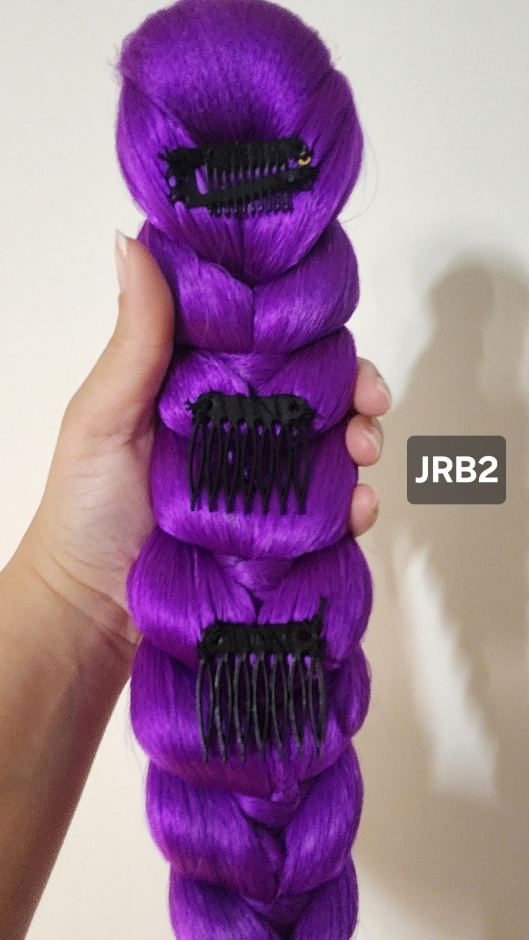 Rumi Braid - JUMBO Style! - KPOP Demon Hunters Rumi's Purple Jumbo ...