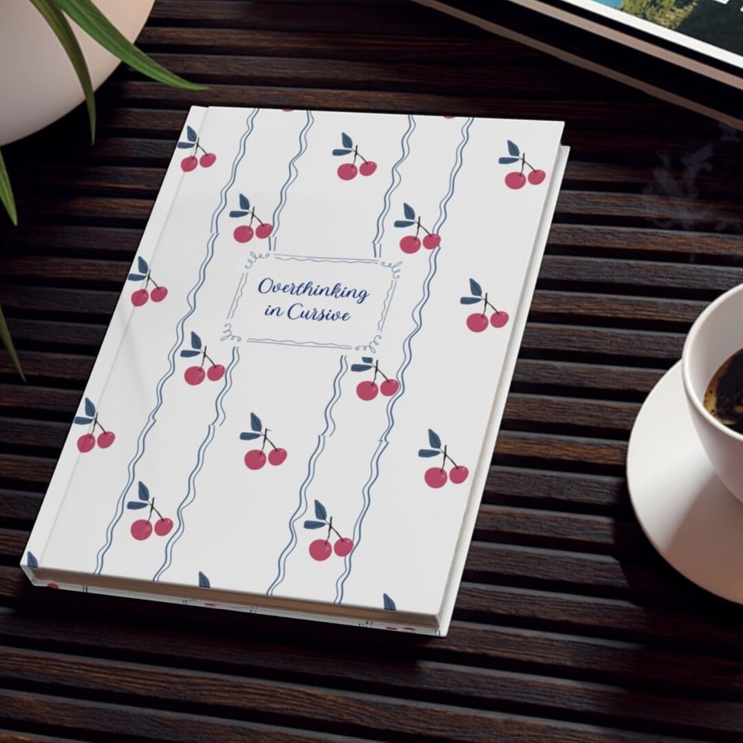 Cherry Coquette Journal for Teen Girl Aesthetic Cottagecore Notebook ...