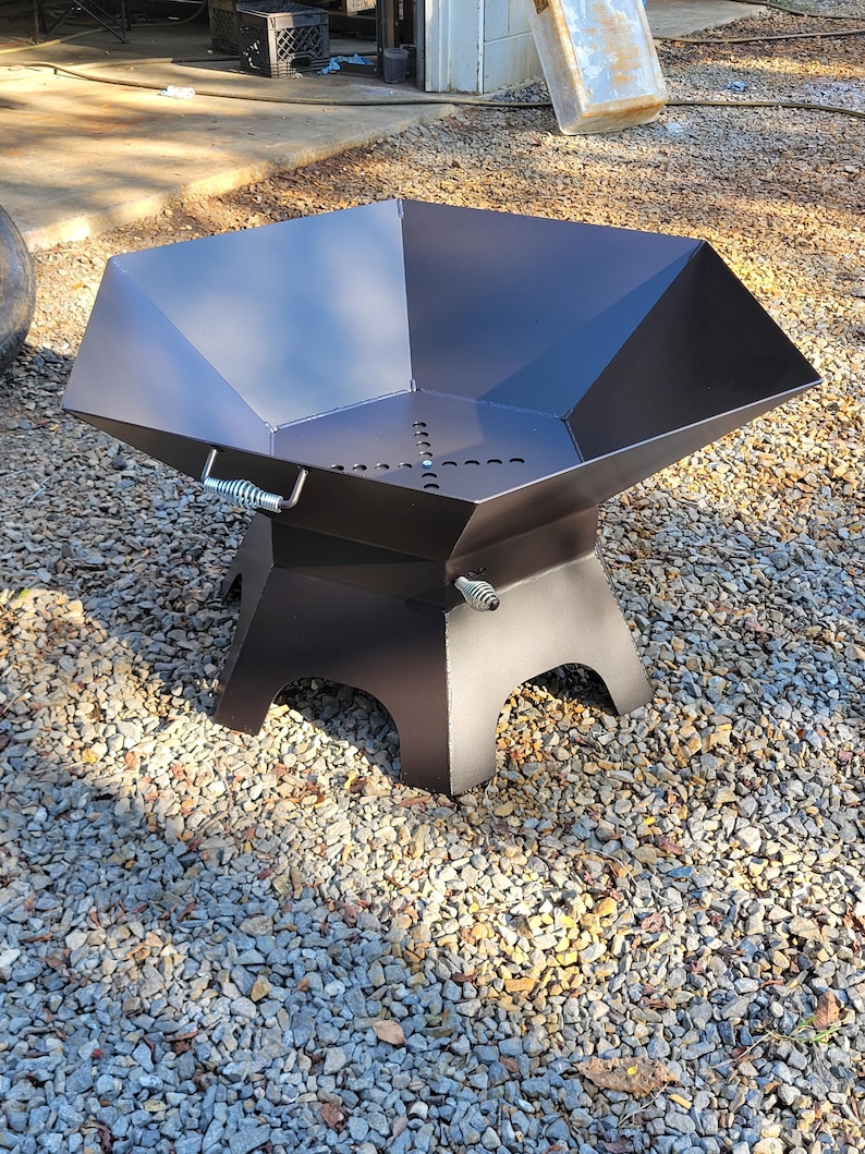 Hexagon Fire Pit 43" / 1092.2mm DXF CNC Plasma Laser Cut Files - Etsy