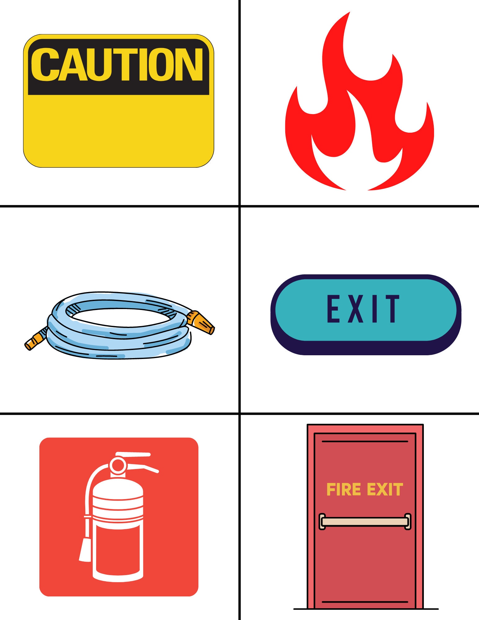 Early Years Fire Safety Bingo Game, Kindergarten Games, Bingo Games ...