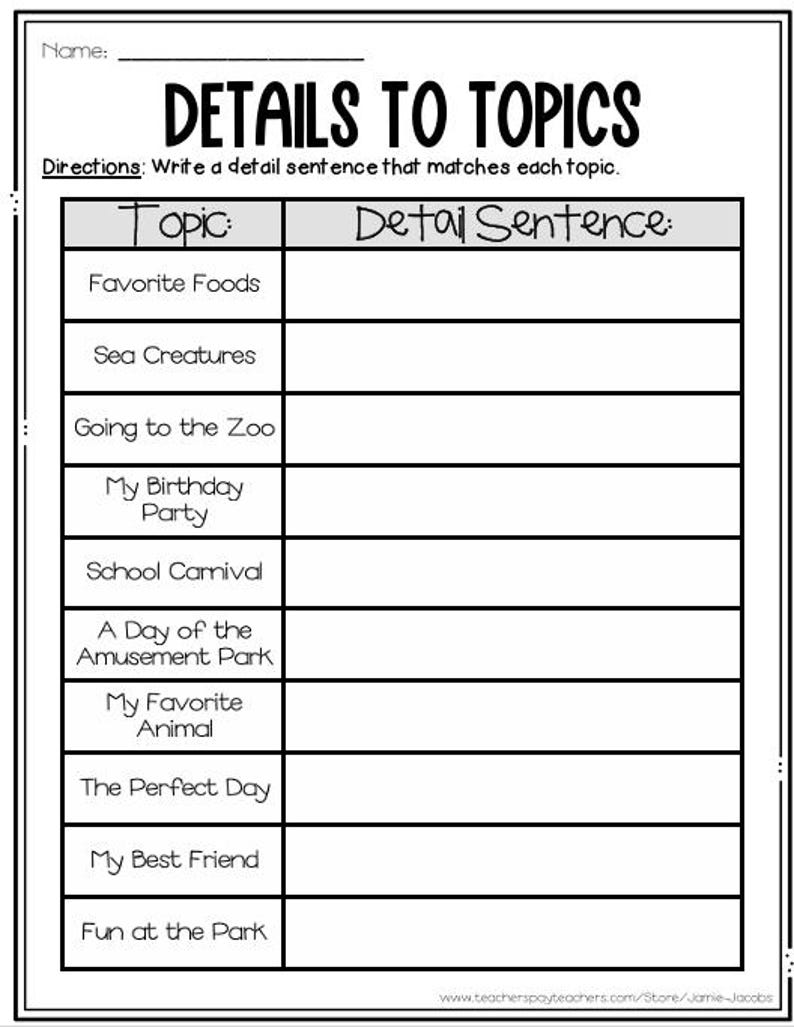 Theme - Handouts for Teaching Theme - Reading Worksheets - Education ...