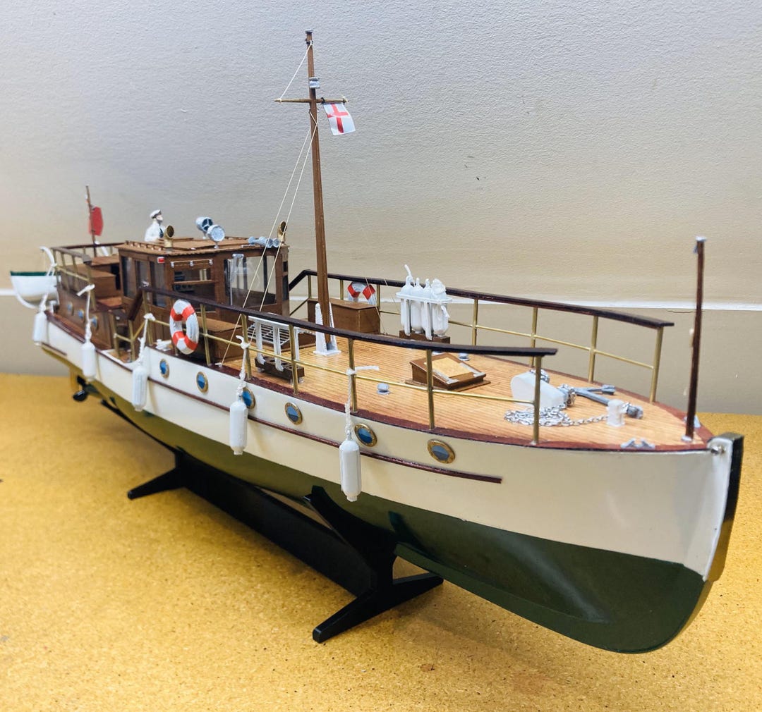 3D Print Your Own 1/24 Scale Bluebird of Chelsea Model Yacht - Etsy