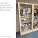 Build Your Own Display Case With Sliding Glass Doors & Adjustable ...