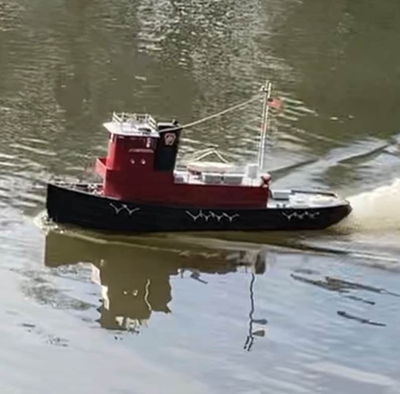 RC TUGBOAT MODEL - 3D Printed - 1/32nd Scale - Digital File ...