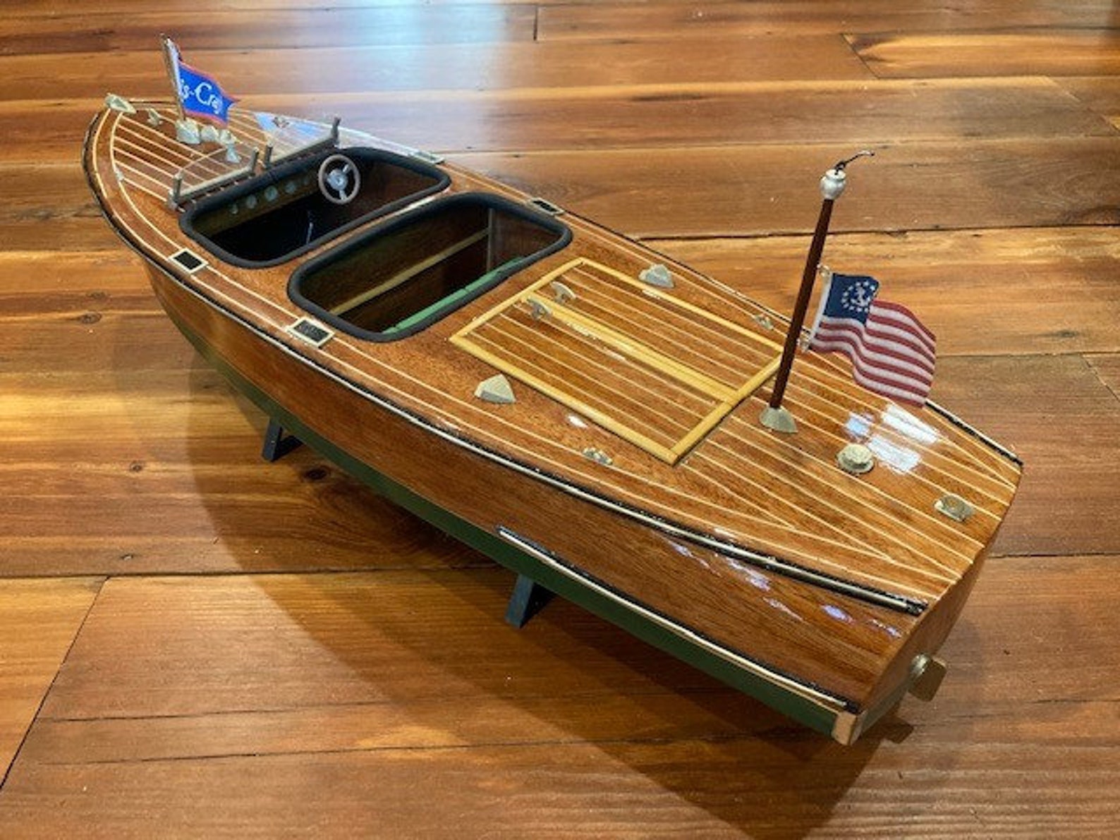 1/8th Scale 1940 Chris Craft Barrell Back RC Boat Model 3D Print Files ...