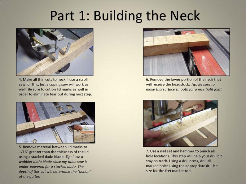 Cigar Box Guitar Plans and Instructions - Etsy