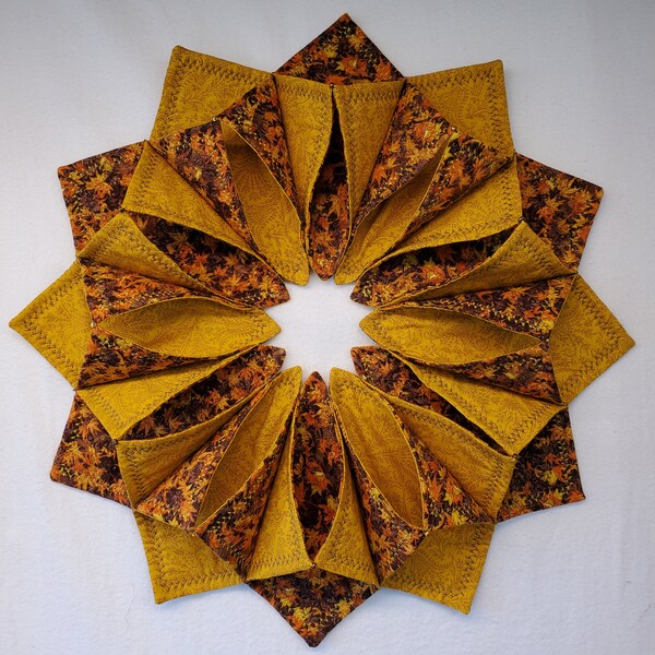 Fabric Wreath - Etsy