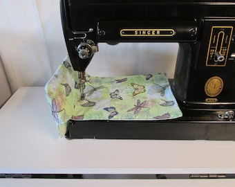 Padded Arm Sleeve for WHITE Singer Featherweight Butterflies-flowers ...