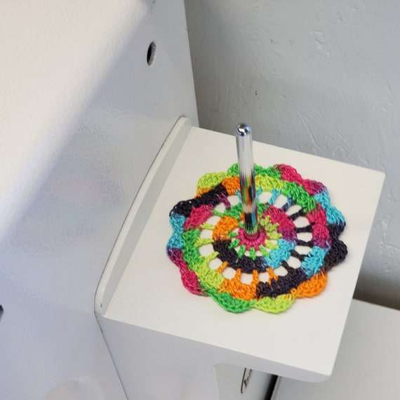 PDF Download Pattern Crocheted Spool Pin Doilyflat - Etsy