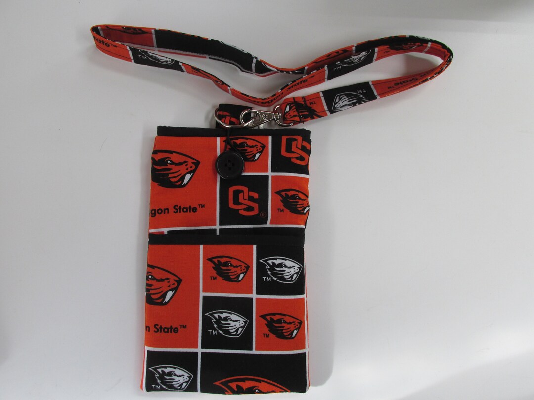 Cell Phone Pouch and Matching Lanyard OSU oregon State University ...