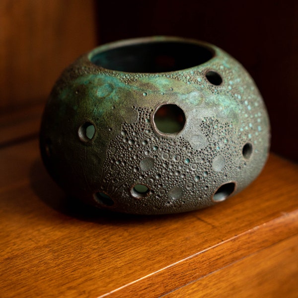 Ceramic Luminary - Etsy