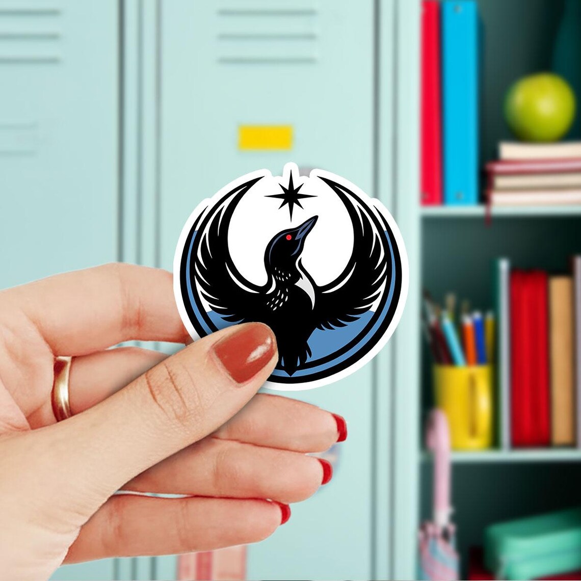 12pcs Rebel Alliance Bird Logo Sticker Sheet or Magnet, Minnesota Rebel ...