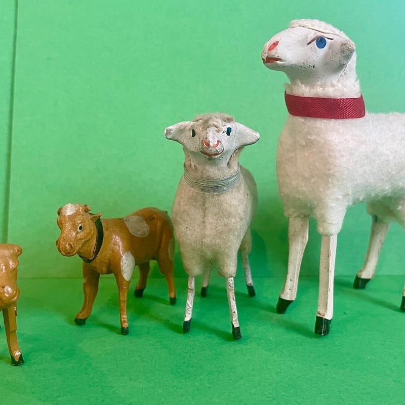 German Putz Sheep - Etsy