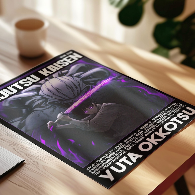 Yuta Okkotsu Poster: Jujutsu Kaisen Manga Art (digital Download) - Etsy