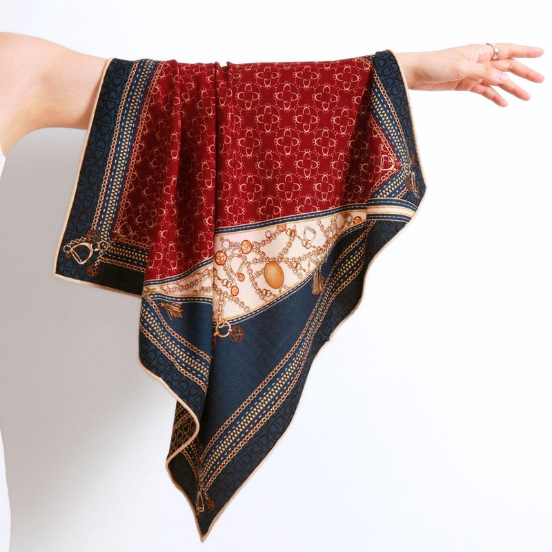 Wool/silk Scarf - Etsy UK