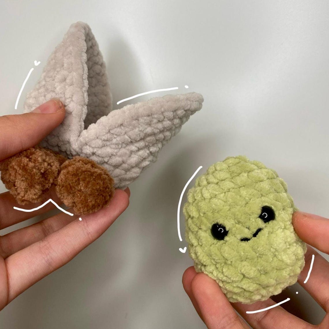 Jellycat Pistachio Crochet Pattern - Etsy